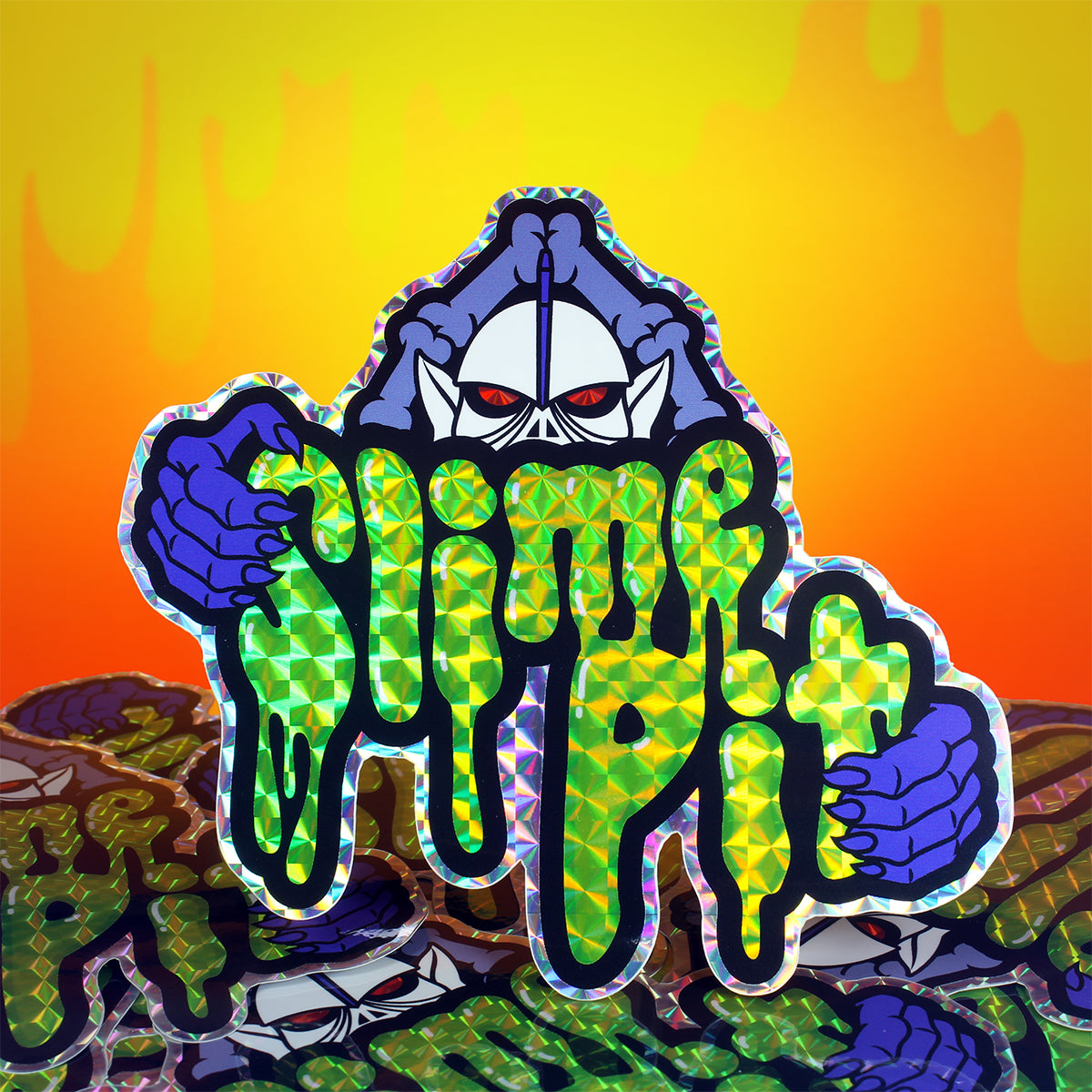 Slime Pit Stickers – 8-bit ZOMBIE