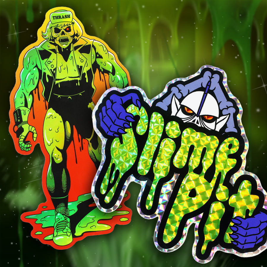 Slime Stickers – 8-bit ZOMBIE